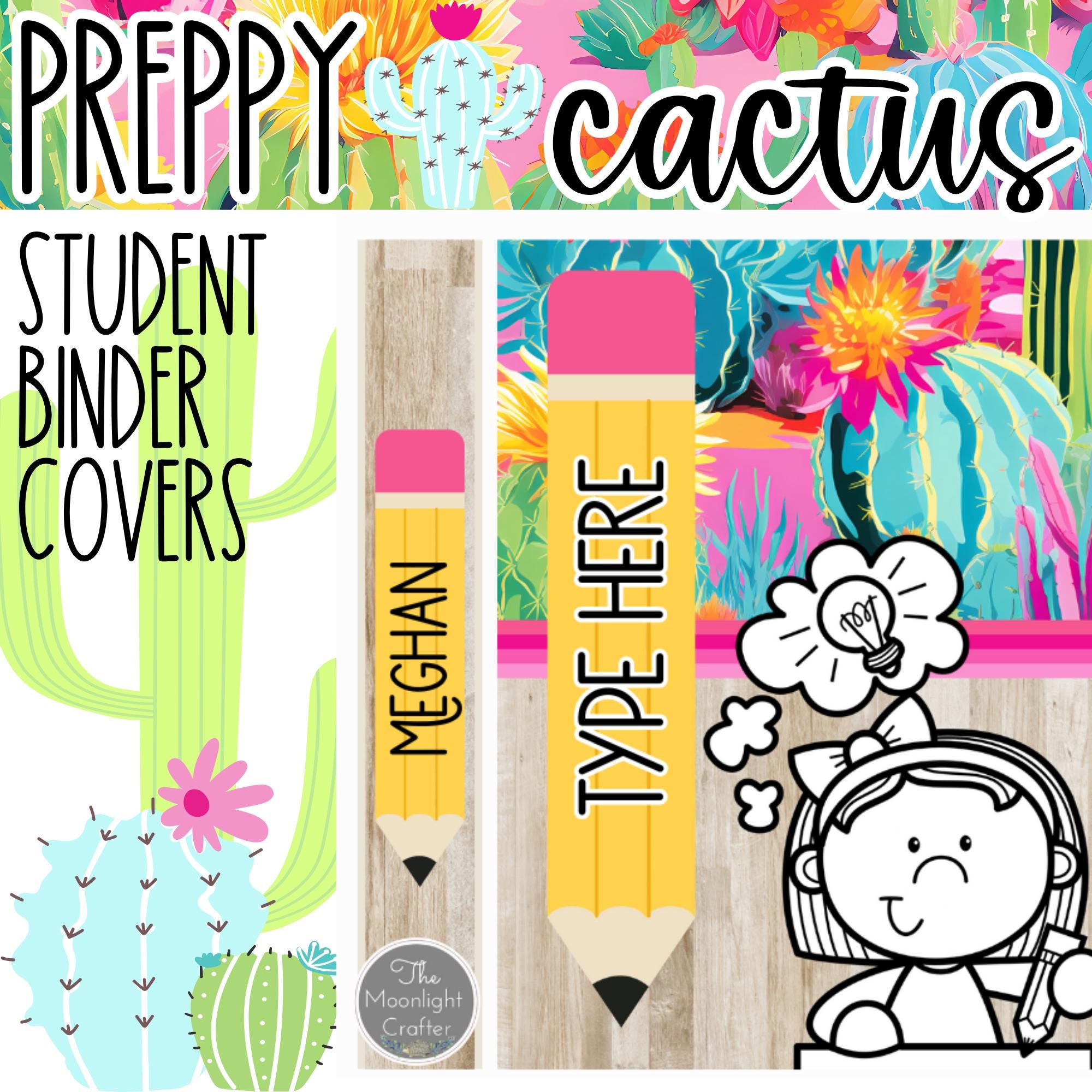 Cute Cactus Classroom Decor BUNDLE | Calm Classroom | Class Theme Easy ...