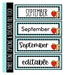 Berry Sweet Classroom Calendar With Weather Chart, Seasons Chart and ...