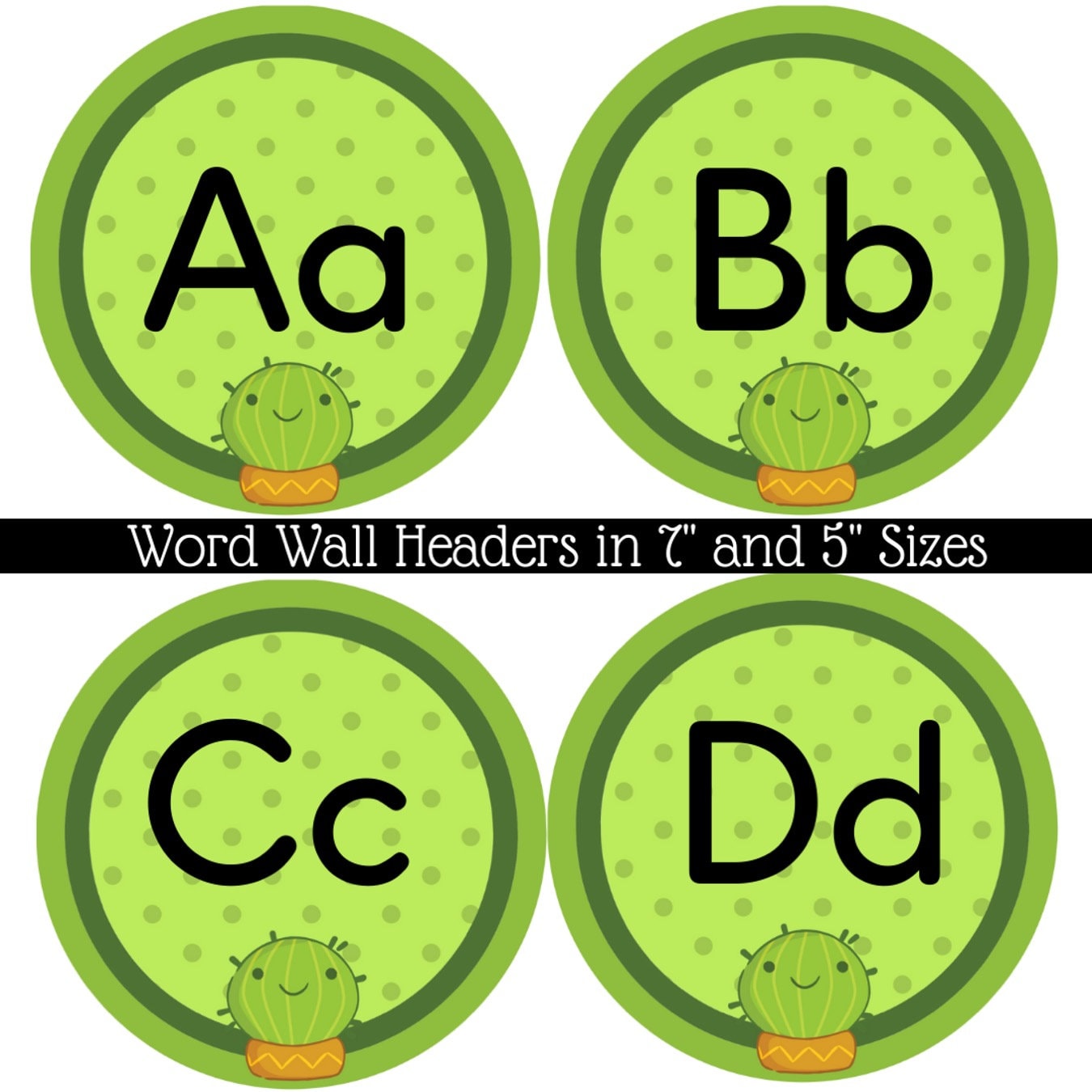Cactus Cuties Word Wall Bulletin Board Set | EDITABLE and Ready to ...