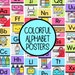 Cute Classroom Alphabet Posters-polka Dot Classroom Decor - Etsy