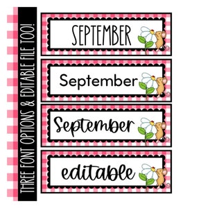 Berry Sweet Classroom Calendar With Weather Chart, Seasons Chart and ...