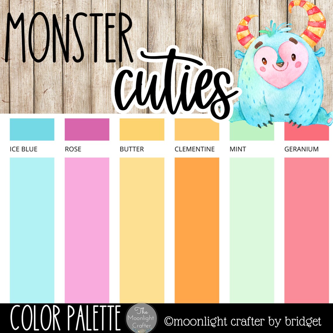 Monster Cuties Classroom Helpers/job Chart With EDITABLE Name Cards ...