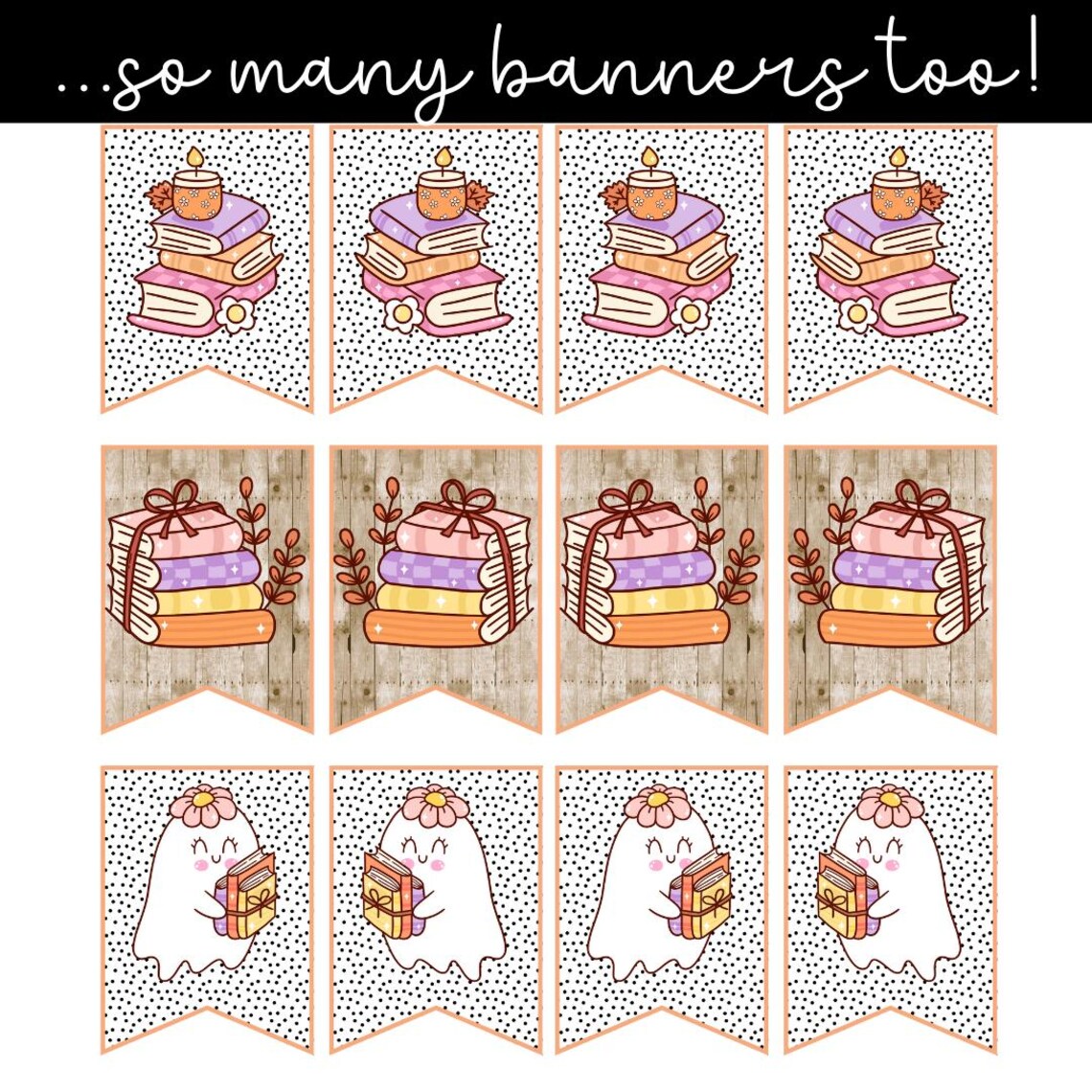 Pink Halloween Bulletin Board Set | Borders and Banners | Halloween ...