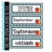 Berry Sweet Classroom Calendar With Weather Chart, Seasons Chart and ...