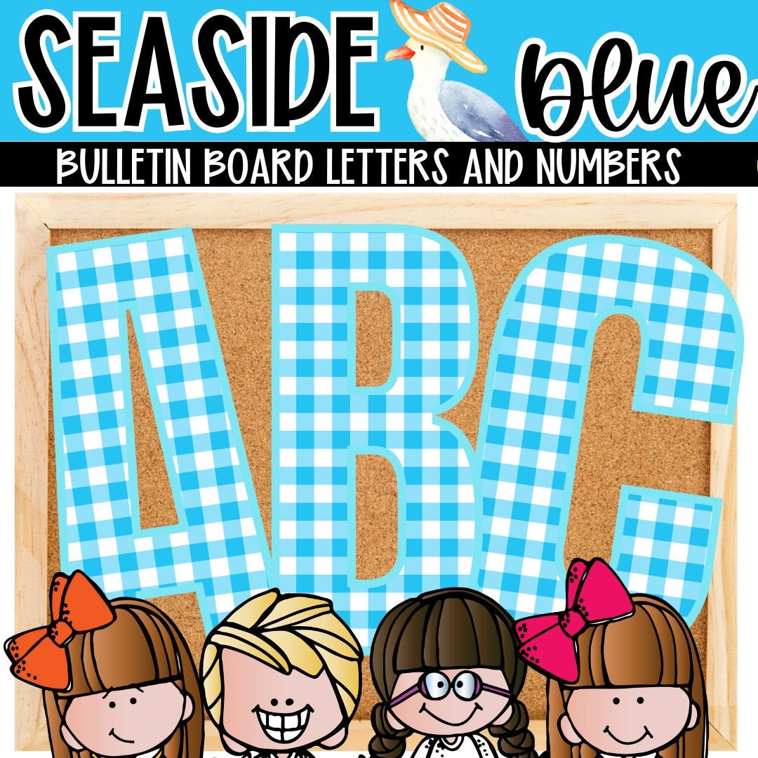 Bulletin Board Letters and Numbers | Bulletin Board Pennant Pieces and ...