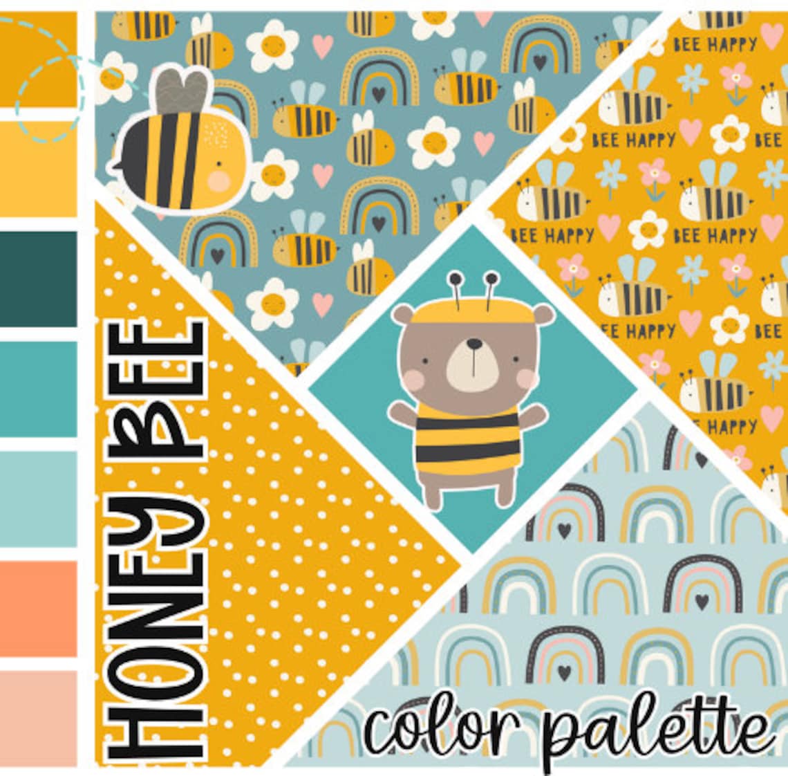 Alphabet Posters, Flashcards, Writing Guides | Boho Bee Modern ...