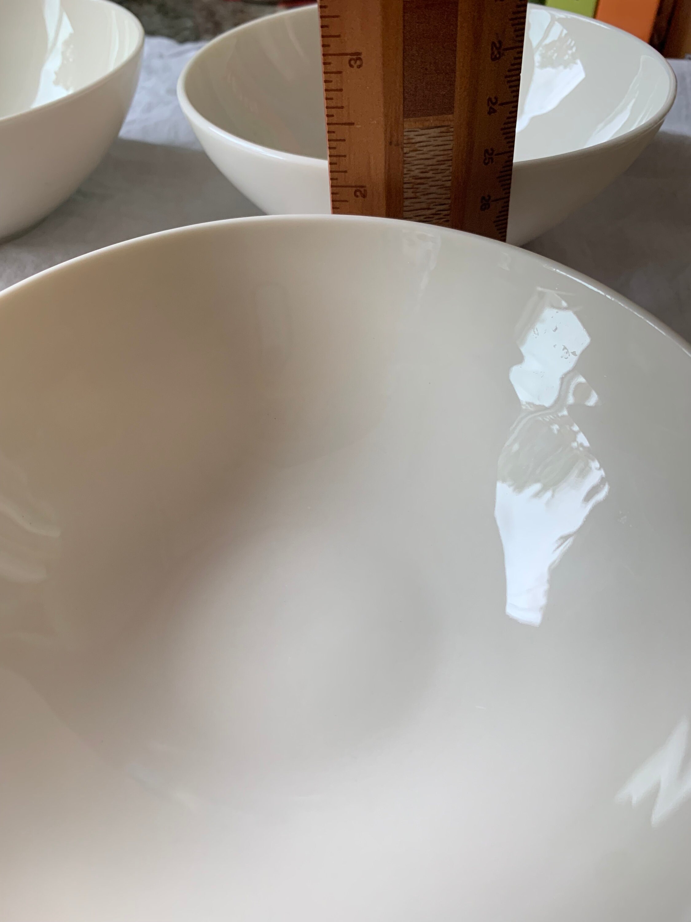 CASTLETON Museum White First MODERN China Made in the USA Bowls 6 - Etsy