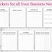 Printable Craft Business Bundle, Craft Fair Order Forms, Business ...