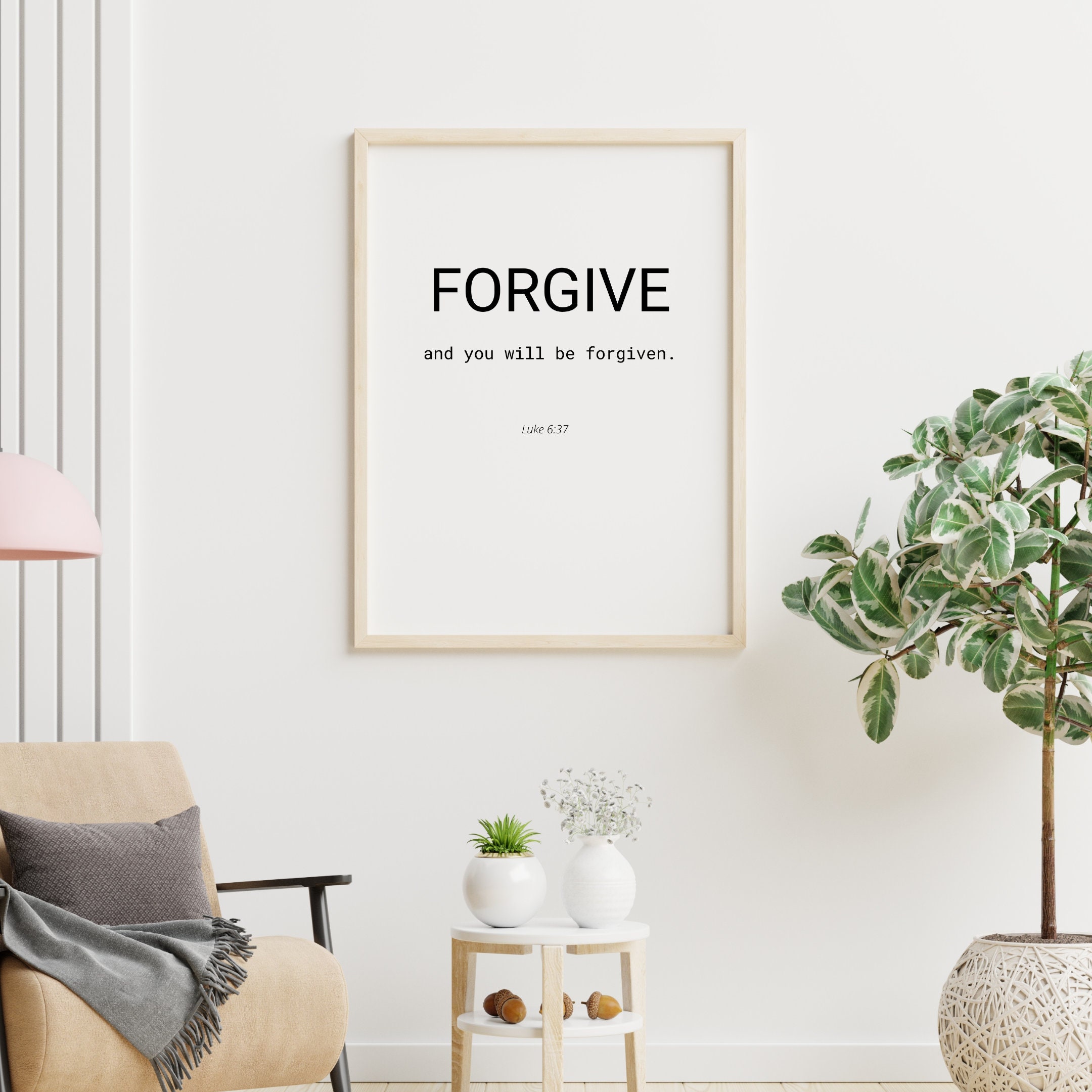 Bible Verse Wall Art Decor Bible Verse Printable Bible Verse - Etsy