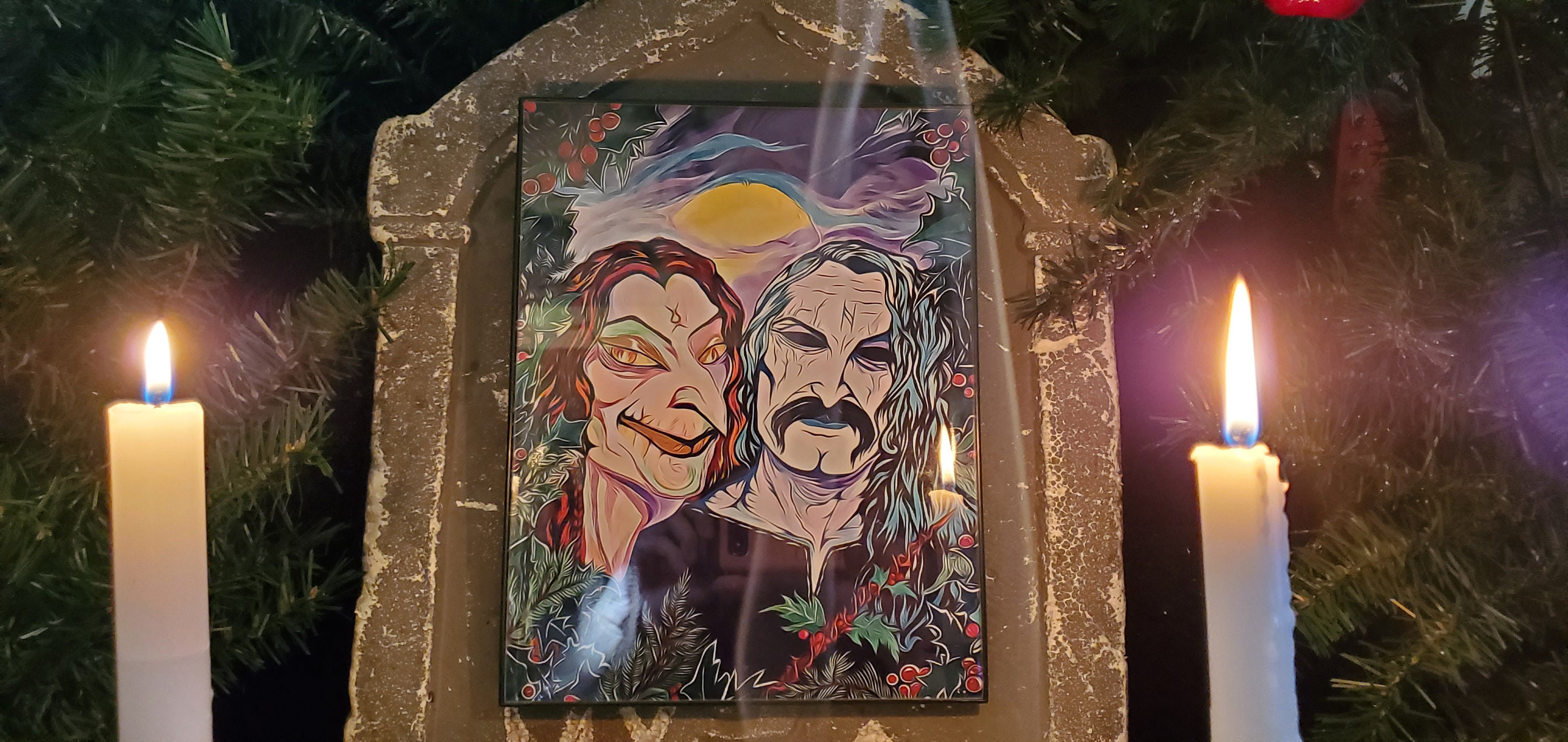 The Shaft of Mistletoe, Loki & Hodr/ Death of Baldur, Altarpeice ...