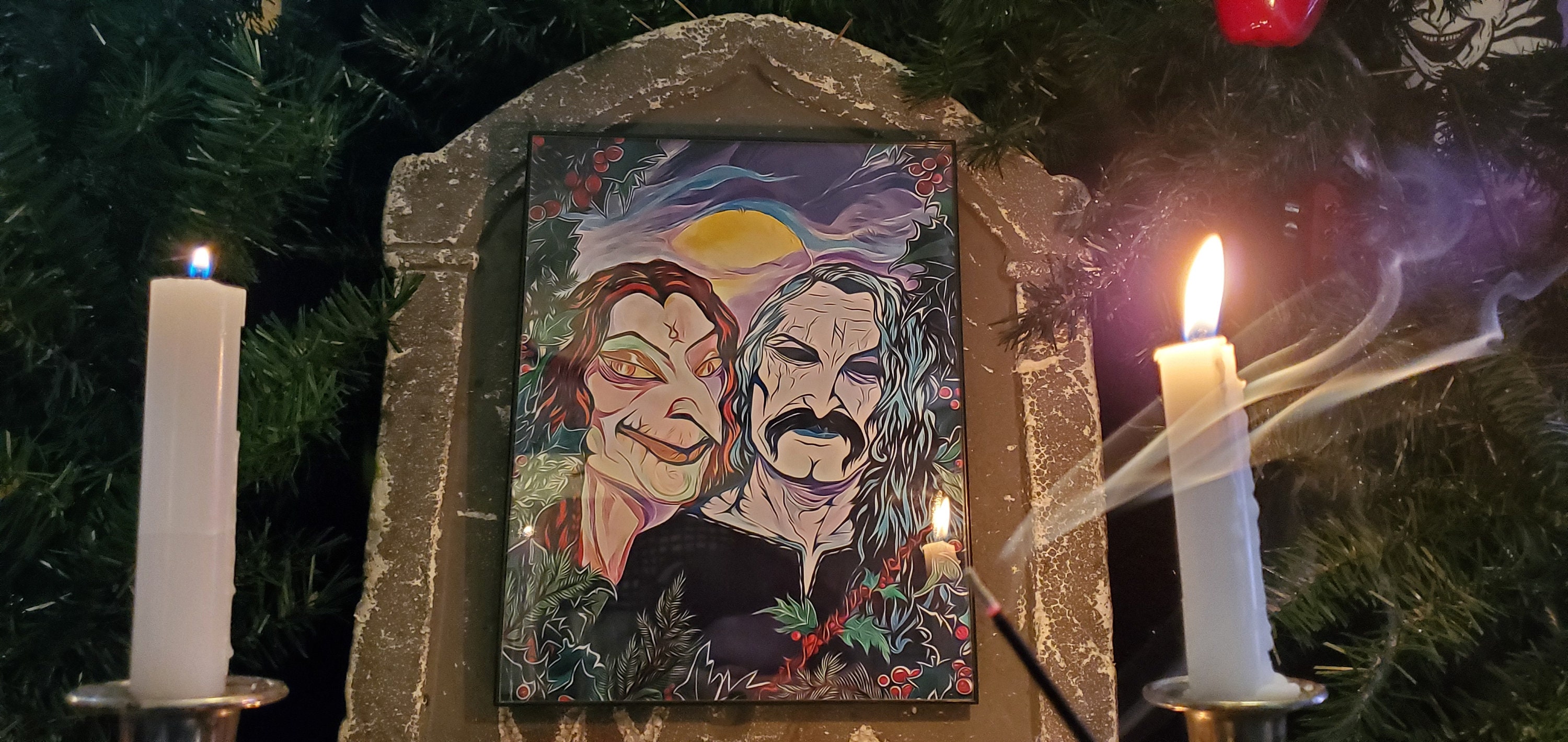 The Shaft of Mistletoe, Loki & Hodr/ Death of Baldur, Altarpeice ...