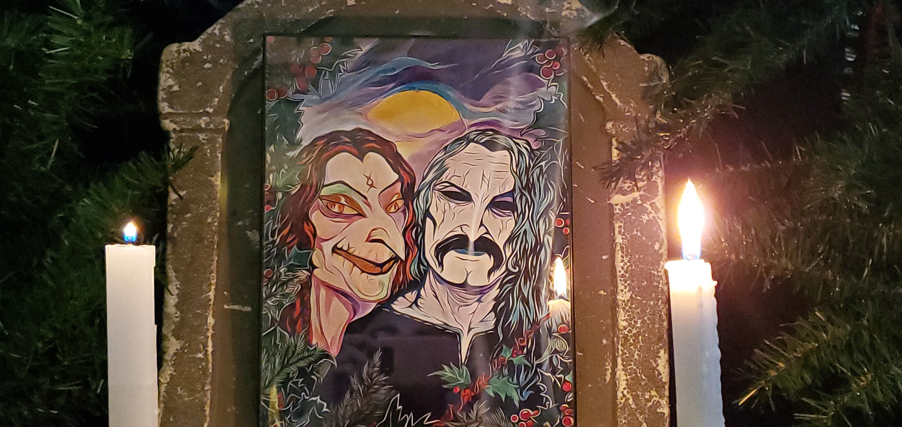 The Shaft of Mistletoe, Loki & Hodr/ Death of Baldur, Altarpeice ...