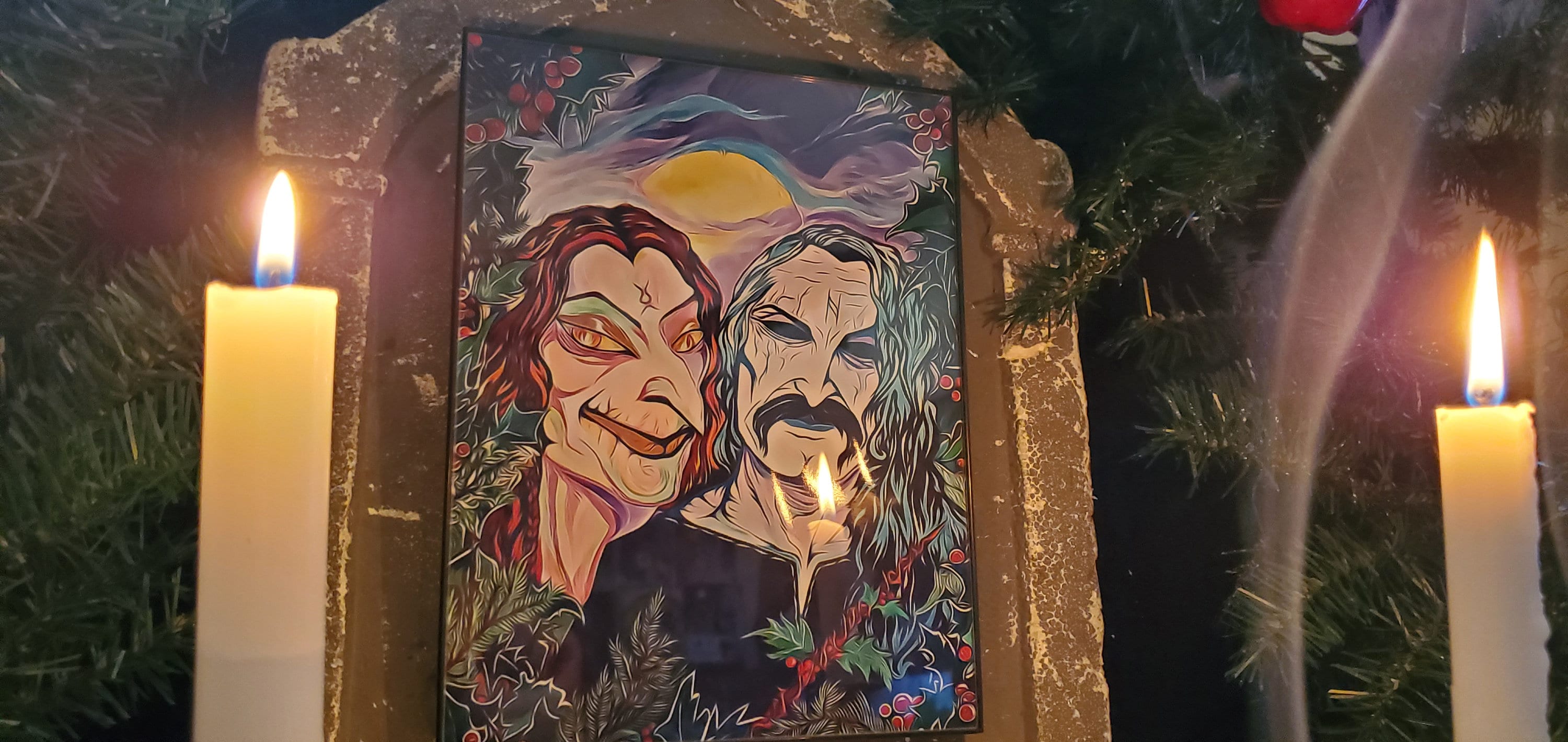 The Shaft of Mistletoe, Loki & Hodr/ Death of Baldur, Altarpeice ...