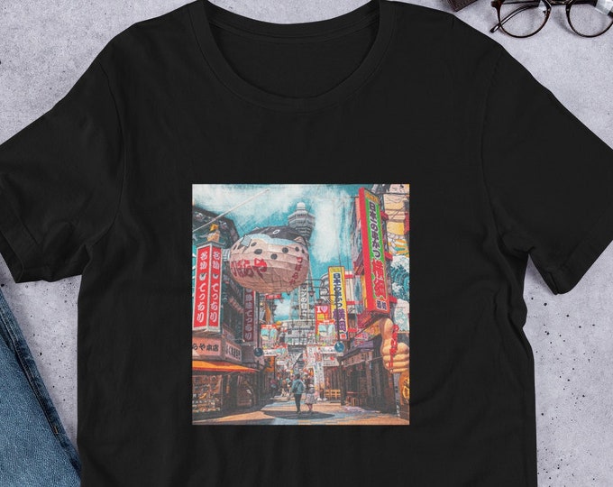 Comic Osaka Art Print Japanese Pop Art Cyberpunk Anime - Etsy