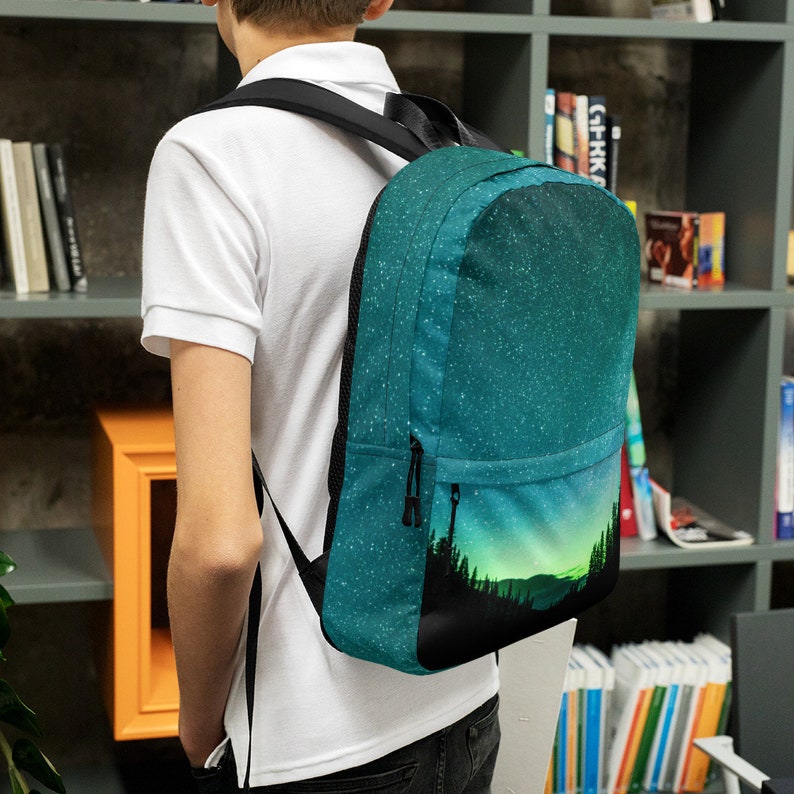 Northern Lights Backpack | Galaxy | Aurora Borealis | Banff National ...