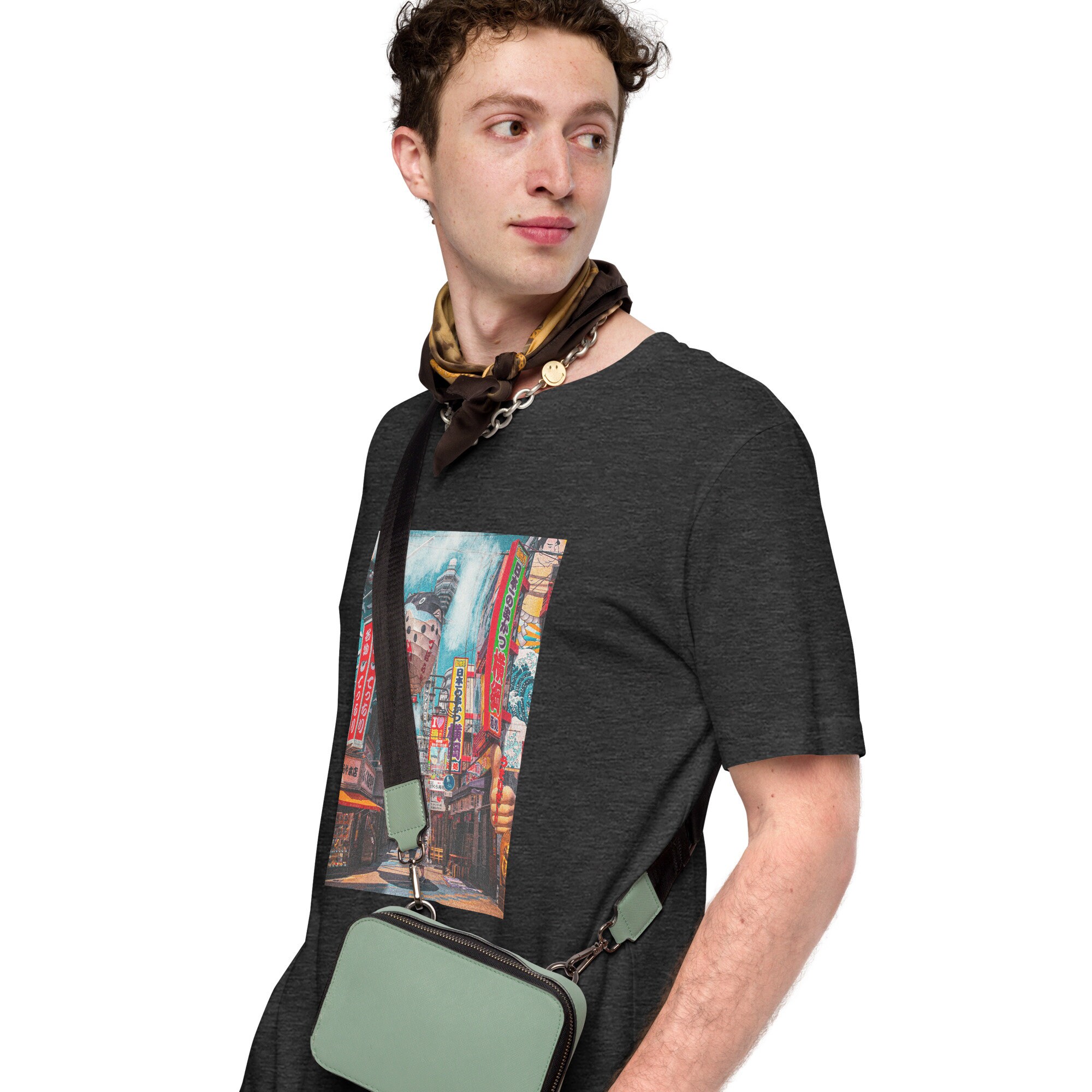Japanese Pop Art T-shirt | Osaka Japan | Cyberpunk Anime Style | Retro ...