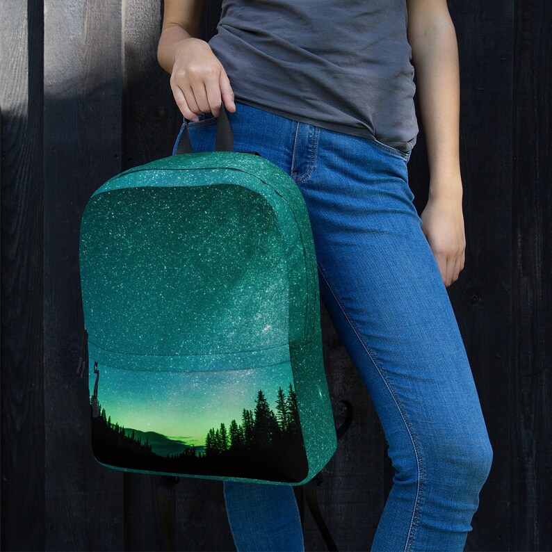 Northern Lights Backpack | Galaxy | Aurora Borealis | Banff National ...