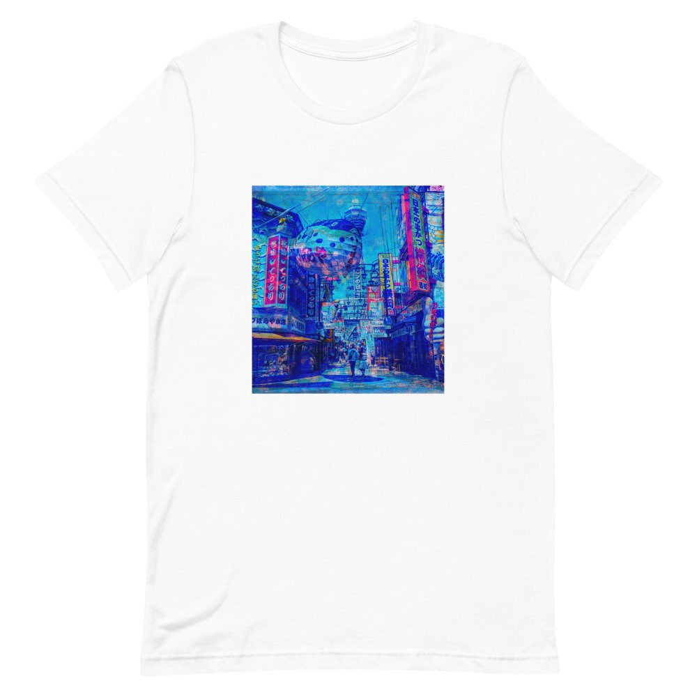 Neo Osaka T-shirt Japanese Pop Art Cyberpunk Anime Retro Japan Tee - Etsy