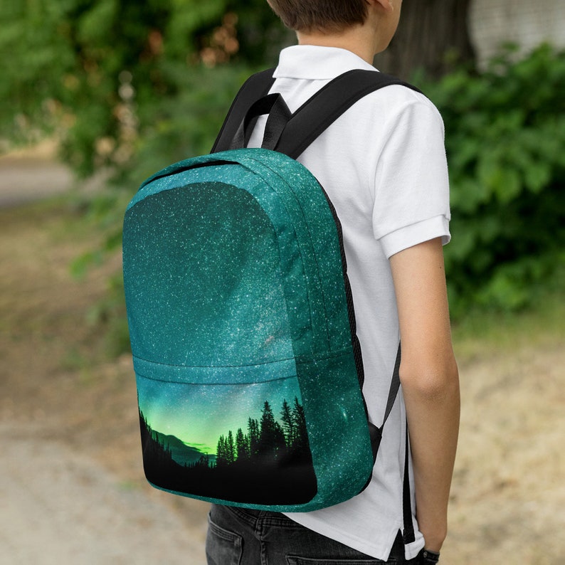 Northern Lights Backpack | Galaxy | Aurora Borealis | Banff National ...