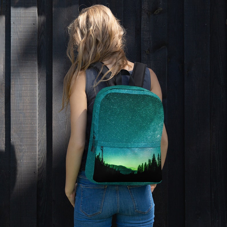 Northern Lights Backpack | Galaxy | Aurora Borealis | Banff National ...