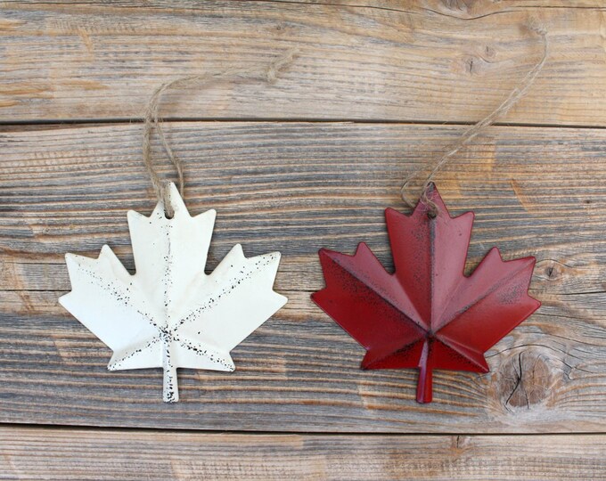 Canada Maple Leaf Decor Metal Maple Leaf Wall or Sign Decor - Etsy