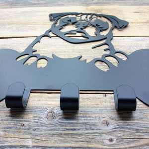 Pug Key Rack, Dog Lover Leash or Key Rack - Etsy