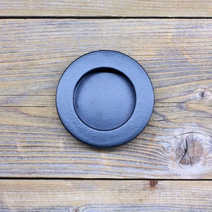 Recessed Circle Door Handle - Modern Inlay Door Handle - Etsy