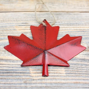 Canada Maple Leaf Decor - Metal Maple Leaf Wall or Sign Decor - Etsy