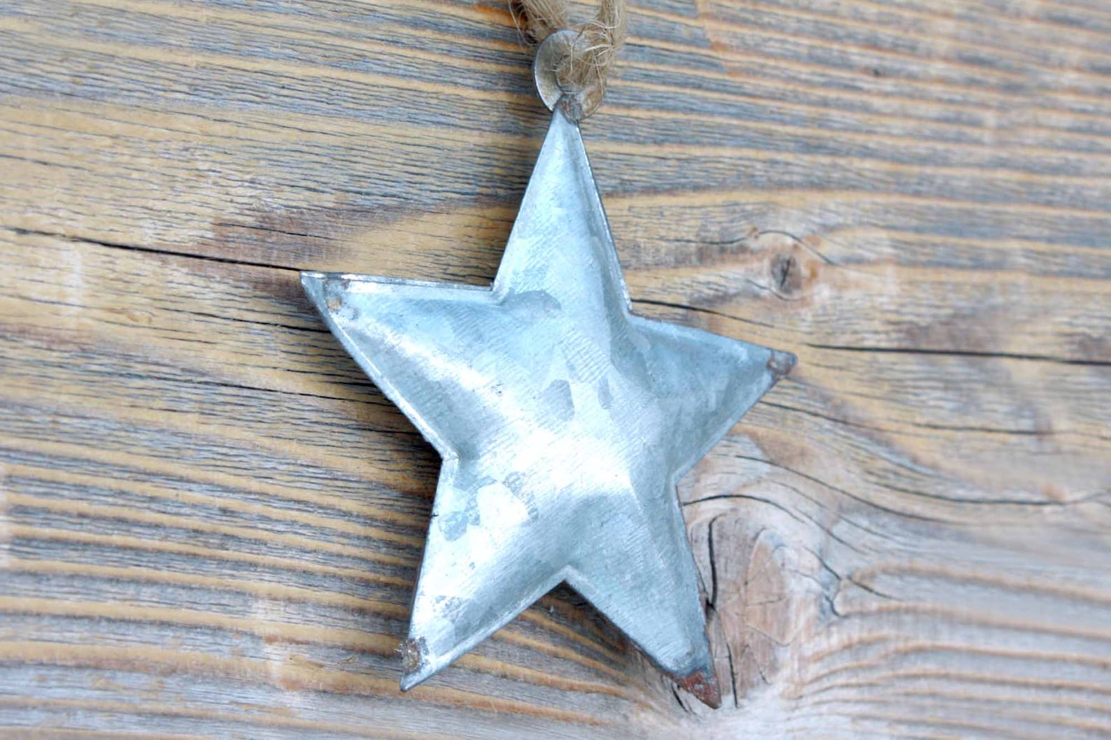 3D Metal Star Ornaments Farmhouse Decor - Etsy