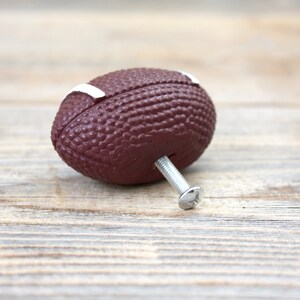 Football Drawer Knob - Football Bedroom Decor - Decorative Dresser ...
