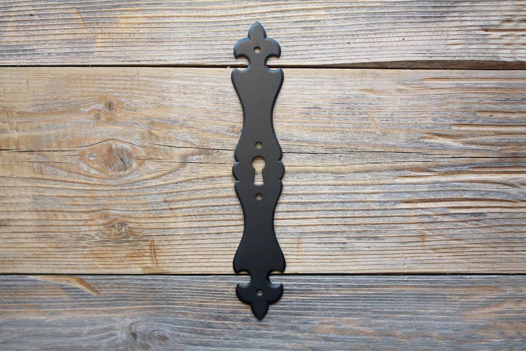 Black Keyhole Plate, Decorative Key Hole Cover or Plaque - Etsy
