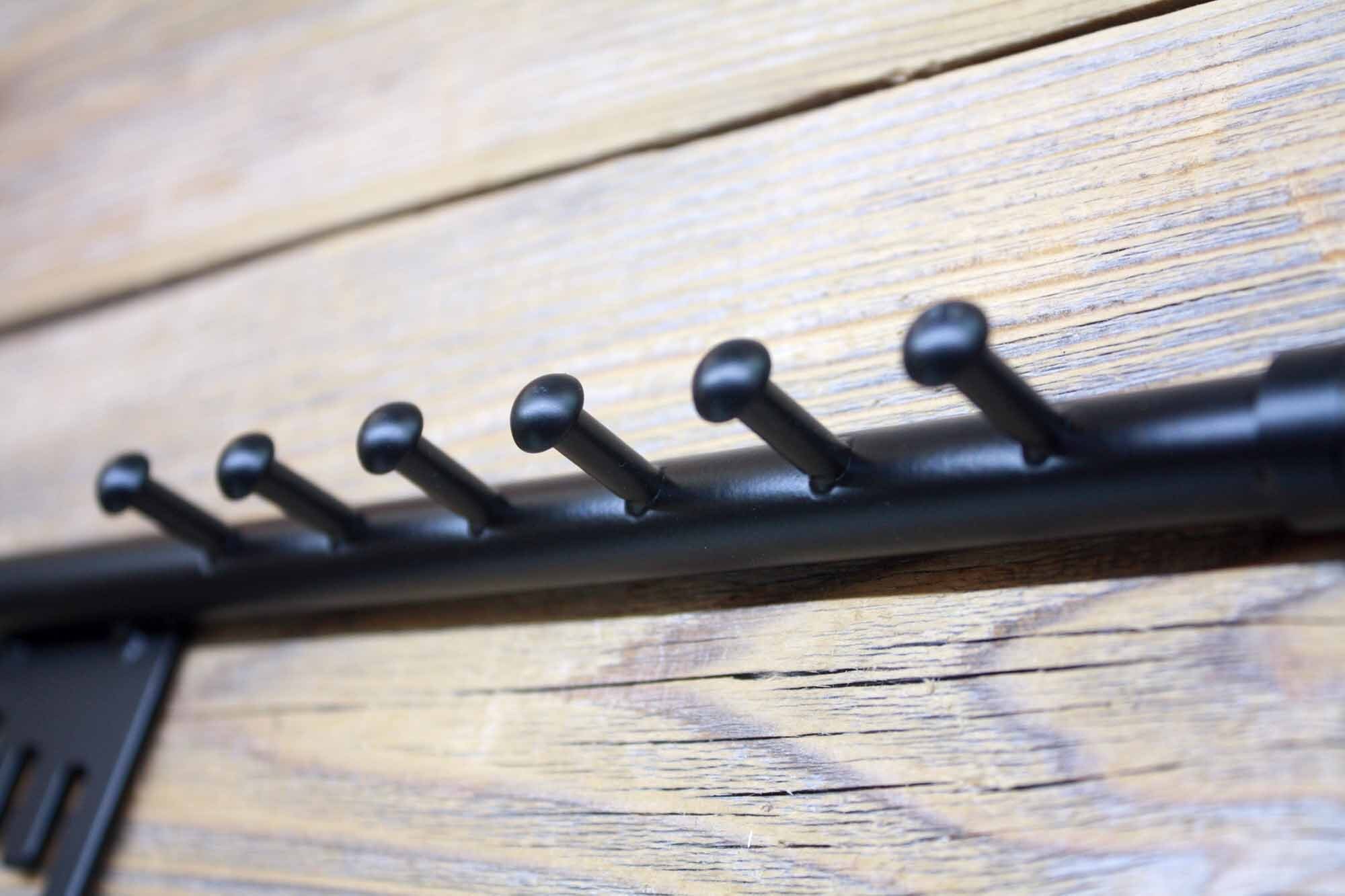 Black Modern Key Rack Entryway Key Holder for Wall - Etsy