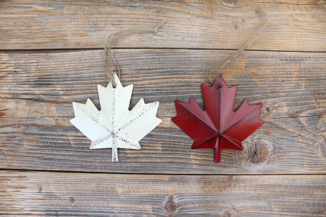 Canada Maple Leaf Decor - Metal Maple Leaf Wall or Sign Decor - Etsy