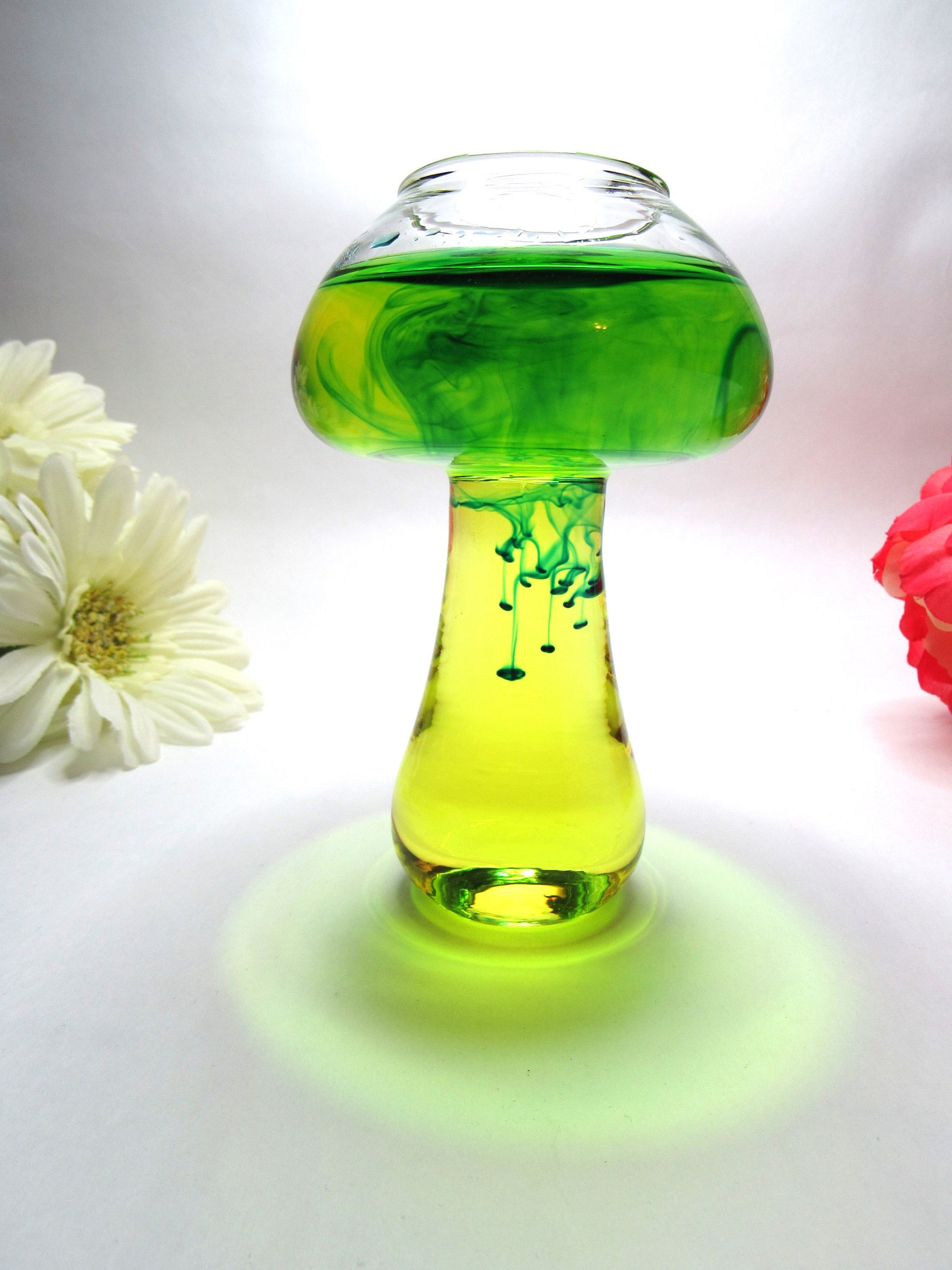 Mushroom Shaped Cocktail Glass Unique Fungus Drinking Glass | Etsy