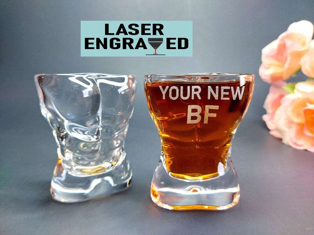 Sexy Man Shot Glass for Funny Bachelorette Party Hot Guy Party Favor ...