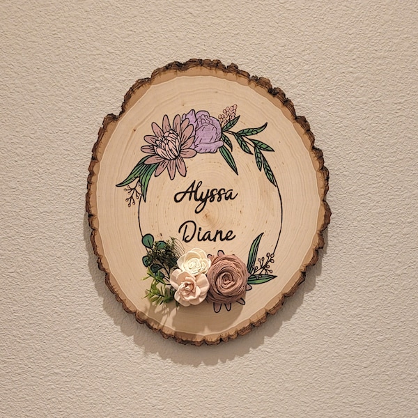 Wood Burned Sign - Etsy