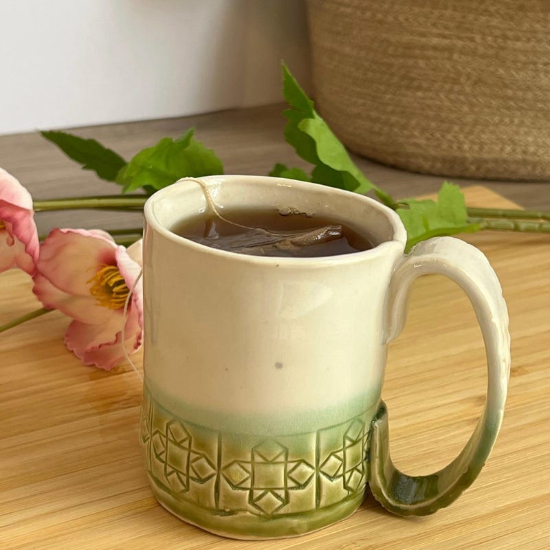 Set 8 Oz Mugs - Etsy