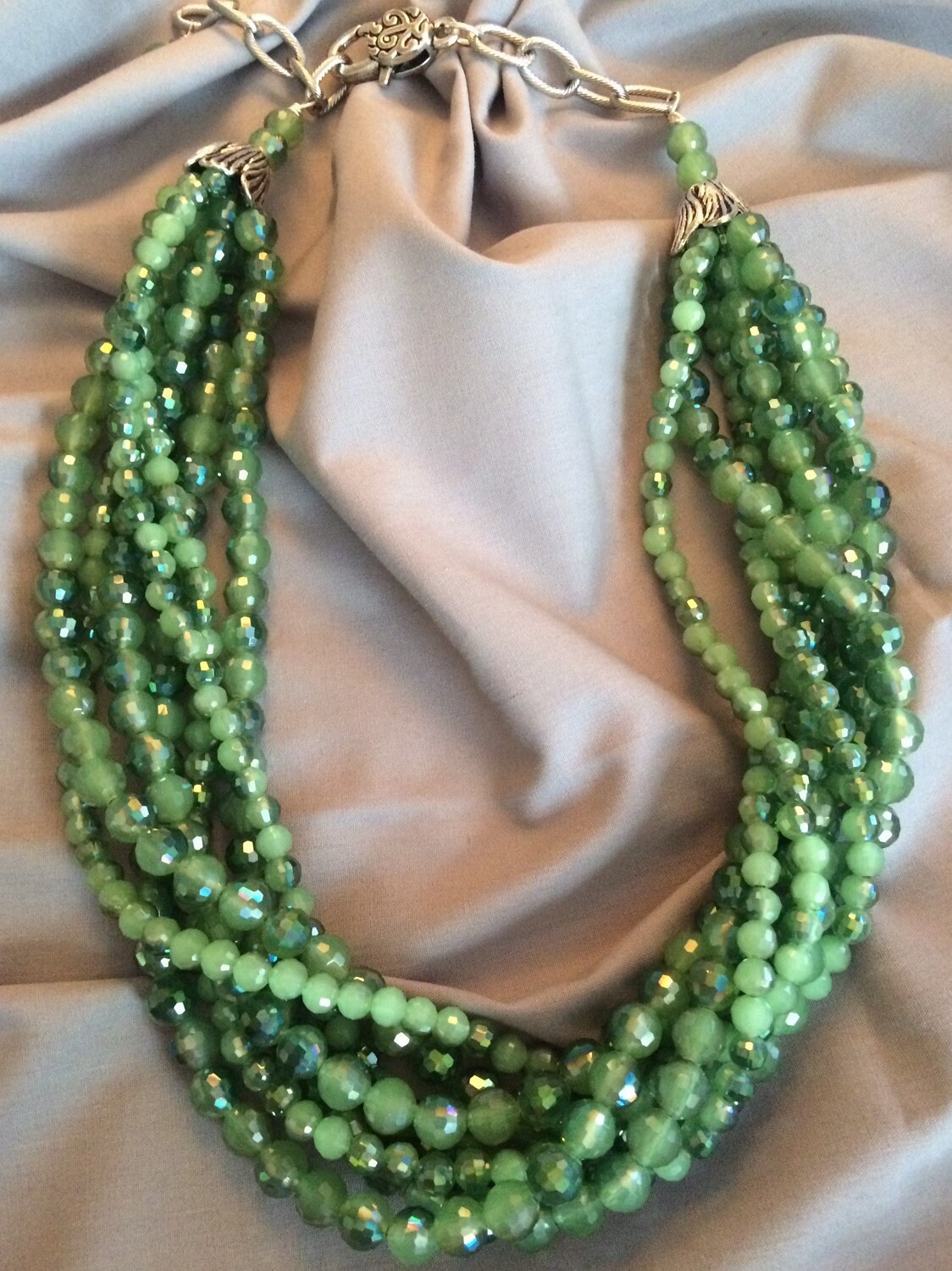 Green Goddess Necklace - Etsy