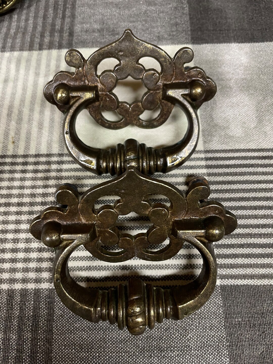 Vintage Drawer Pulls Set of 2 - Etsy