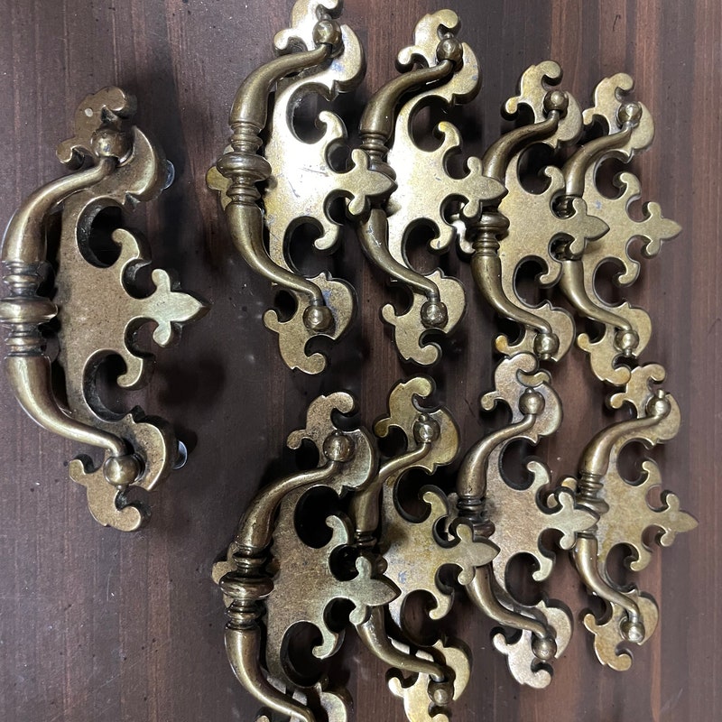 Vintage Drawer Pulls - Etsy