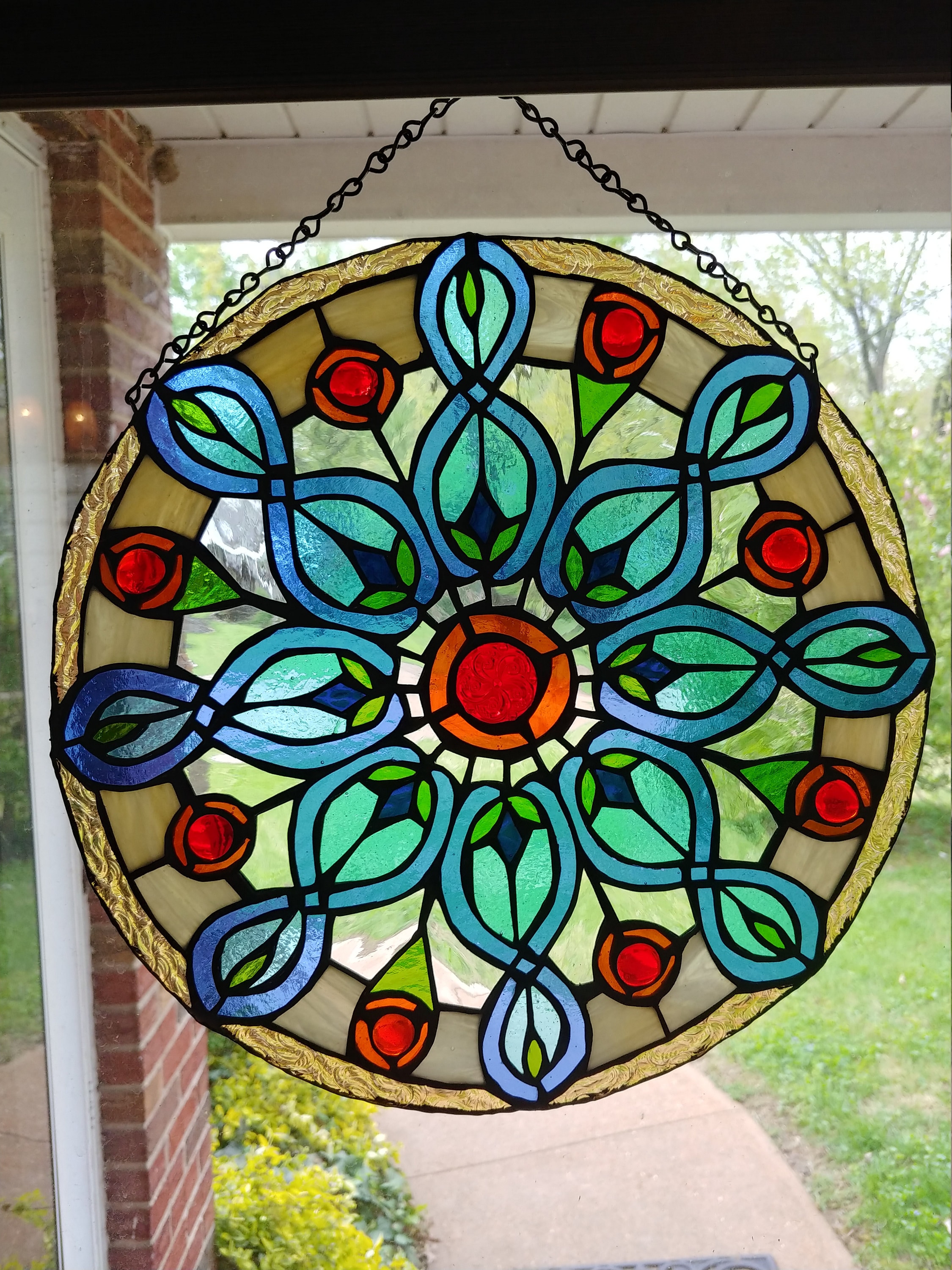 Stained Glass Suncatcher - Etsy