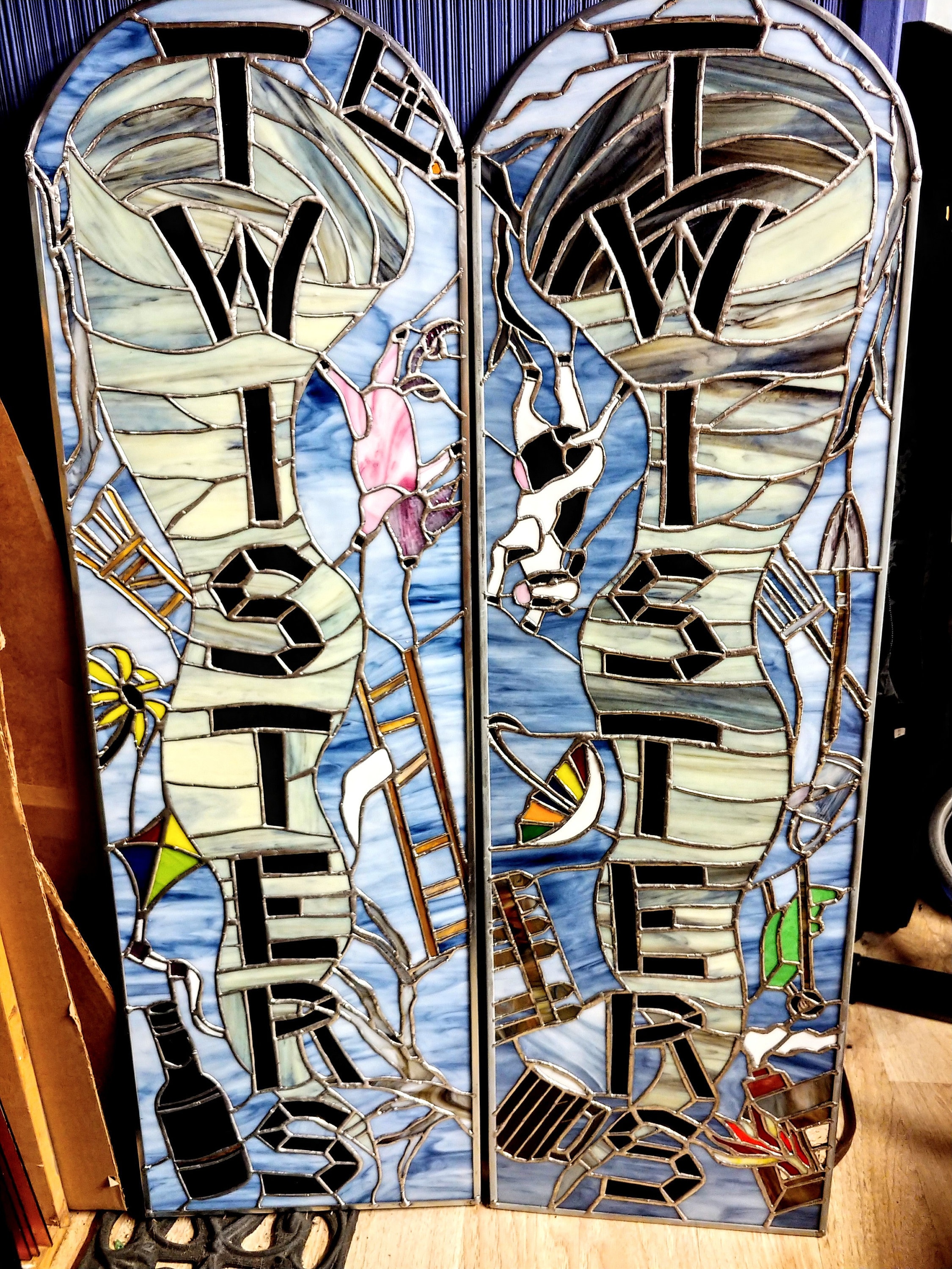 Custom Stained Glass Panels. - Etsy