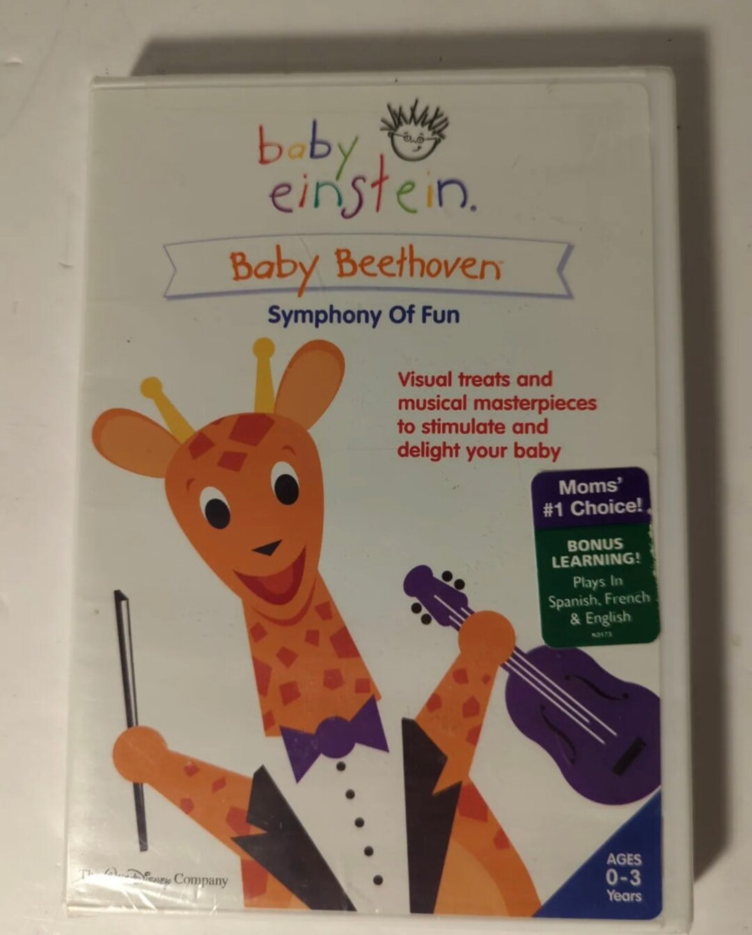 Disney Baby Einstein - Baby Beethoven (DVD, 2002) NEW & SEALED - Etsy