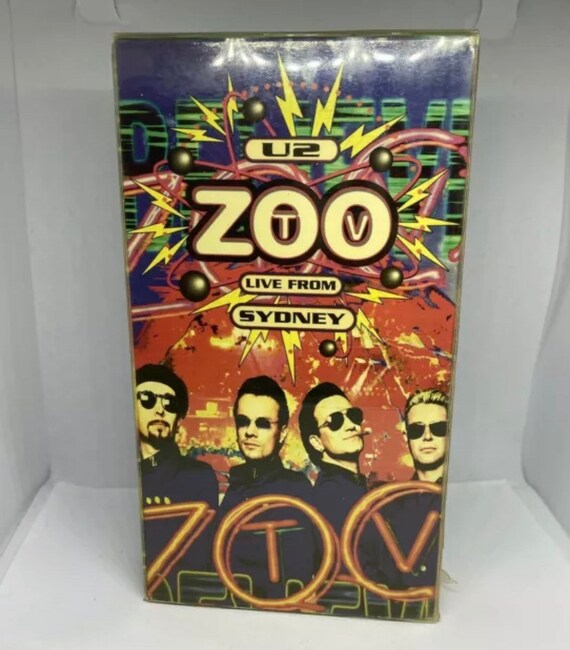 U2 Zoo TV Live From Sydney VHS 1994 - Etsy