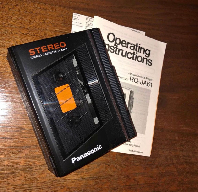Vintage 1986 Panasonic Portable Cassette Player RQ-JA 61 - Etsy