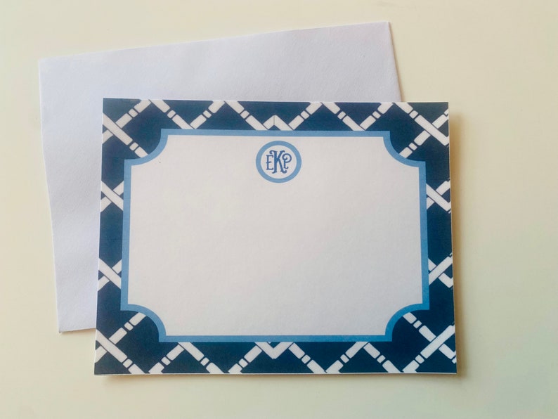 Personalized Note Cards (4.5"x5.5" With White Envelopes) Series A - Etsy