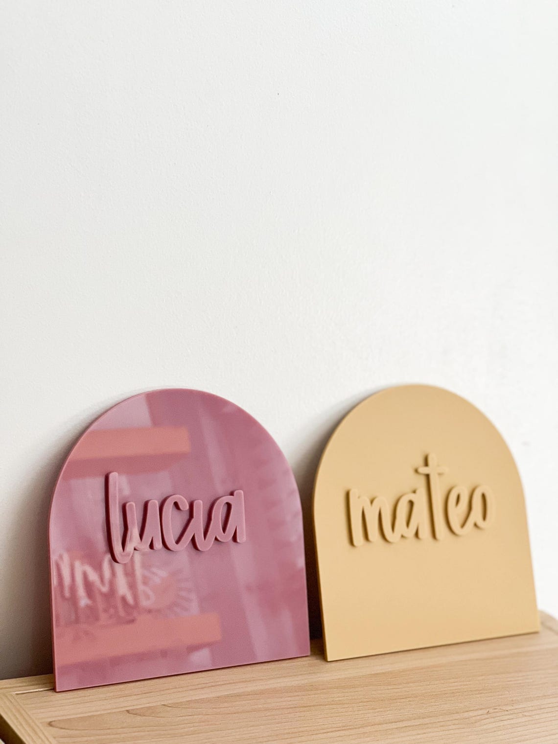 Personalized Acrylic Name Announcement Sign Baby Name With Birth Stats ...