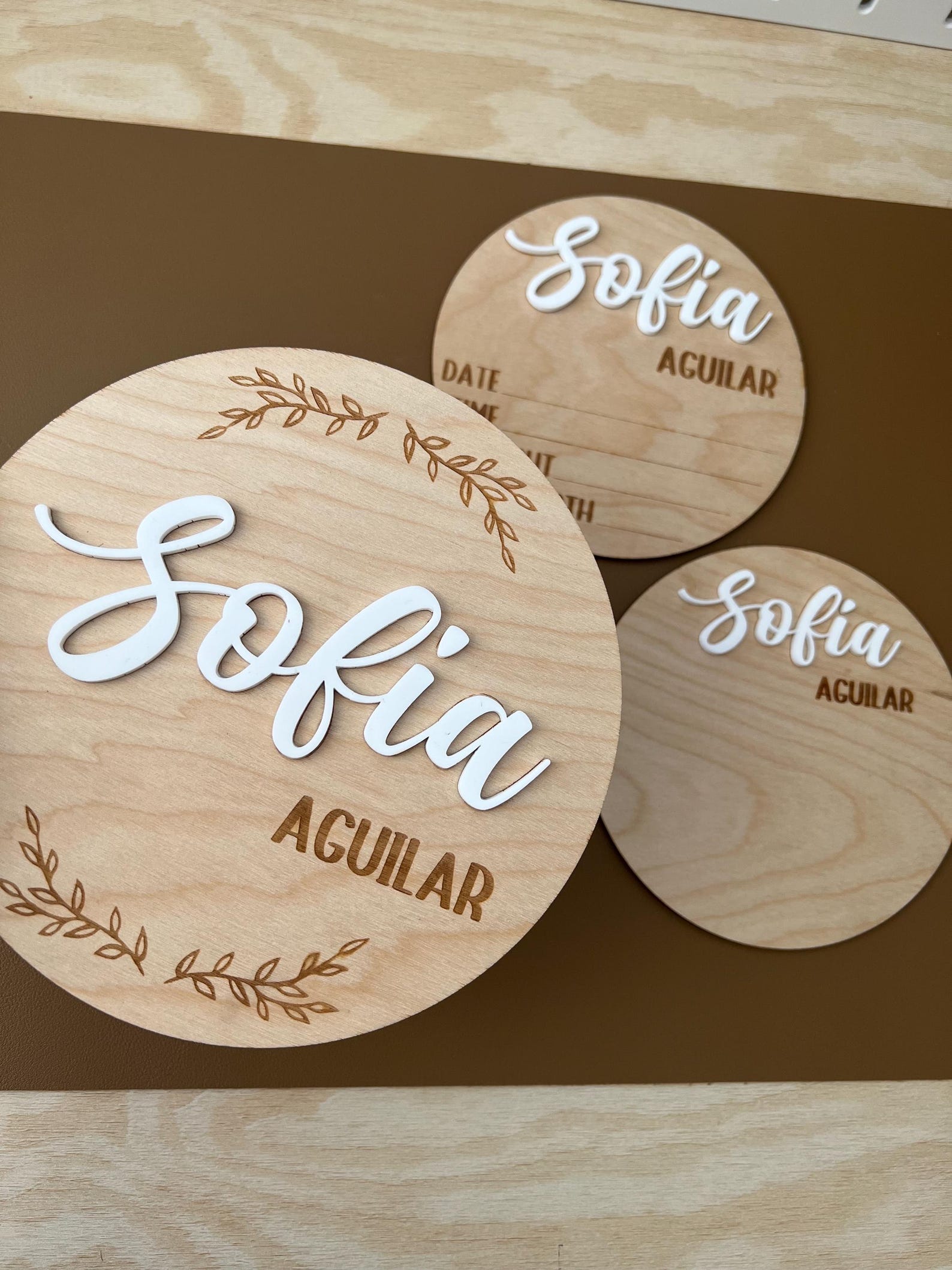 Custom Baby Arrival Announcement Sign, Baby Name With Birth Stats, Baby ...