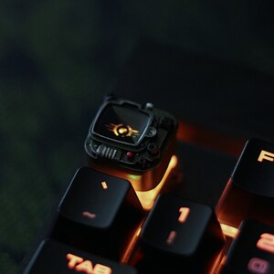 Pip-boy Fallout Artisan Keycap for Mechanical Keyboards - Etsy