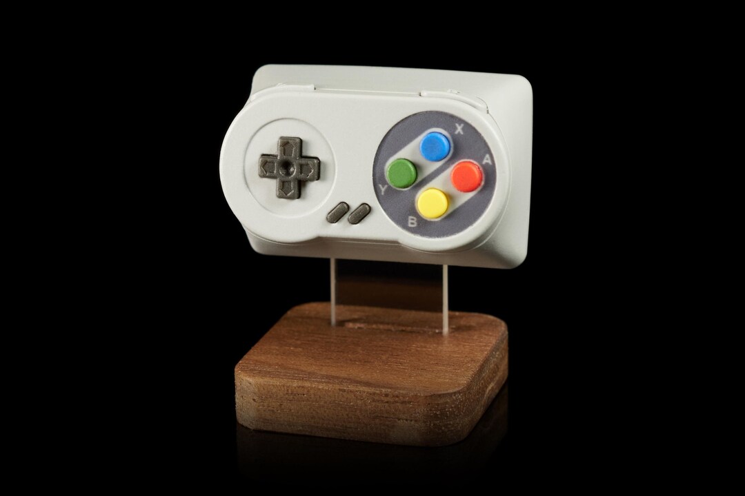 SNES Controller, 4 Color Variant || Artisan Keycap for Mechanical ...